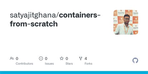 GitHub Satyajitghana Containers From Scratch