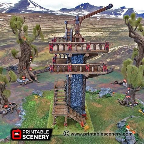 Dnd Terrain Dwarf Dwarven Ironhelm Skydock Dnd Dandd 28mm Miniature