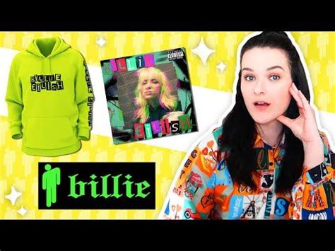 Redesigning Billie Eilishs Merch And Album Cover ️ Billie Eilish Merch