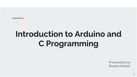 intro to arduino programming pdf programming languages computing
