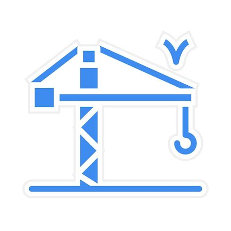 Premium Vector Crane Vector Illustration