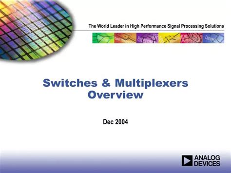 PPT Switches Multiplexers Overview PowerPoint Presentation ID 1096457