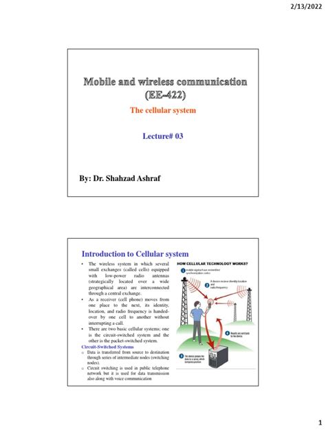 An In Depth Look At Cellular Systems Circuit Switching Packet Switching Cell Structure And