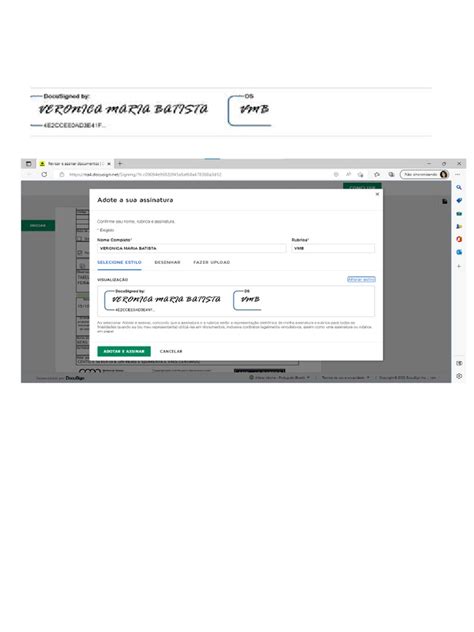 Assinatura E Rubrica Pdf