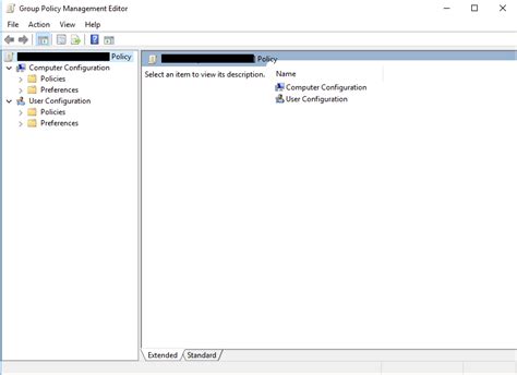 Active Directory GPO Editor 편집기 실행하기
