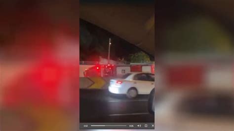 سيارات الإطفاء تتوجه إلى سجن إيفين في طهران بعد اندلاع حريق داخله