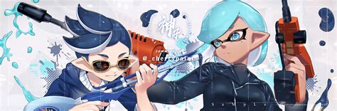 Inkling Player Character Inkling Girl And Inkling Babe Splatoon Drawn By Jinkoika Danbooru