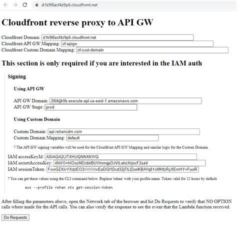 CloudFront Reverse Proxy API Gateway To Prevent CORS Rehan Van Der Merwe