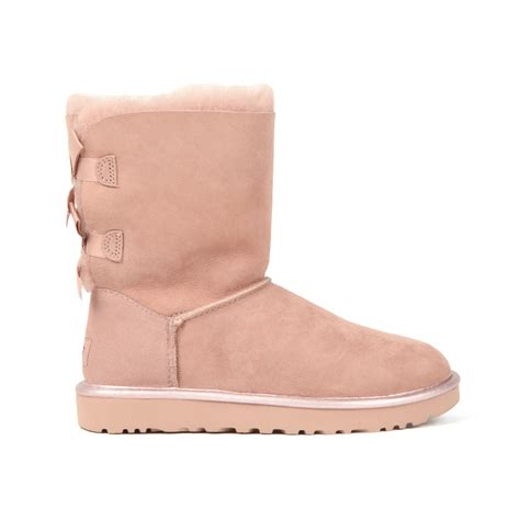 Ugg Bailey Bow Ii Metallic Boot Masdings