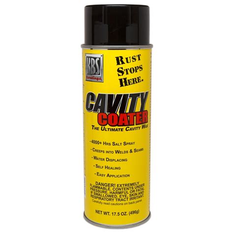 Kbs Coatings Cavity Coater Rust Preventative Aerosol 75100