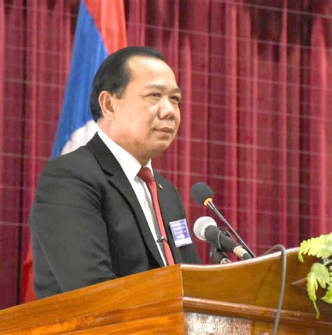 ຫົວໜ້າພະແນກອຸດສາ ສະຫວັນພັດທະນາ ຂ່າວ Savanhphathana News
