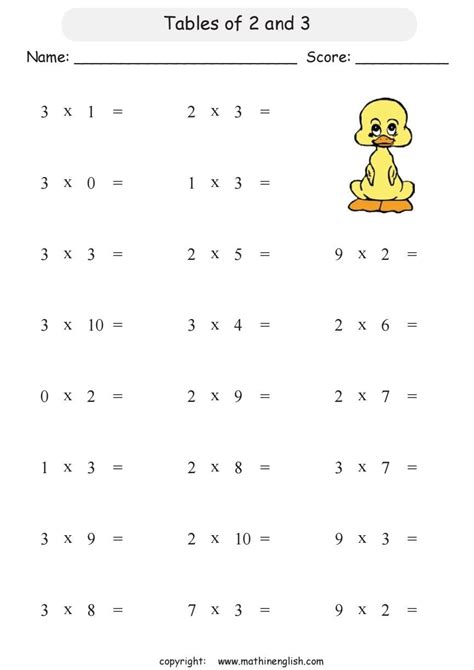 Addition And Subtraction Worksheet