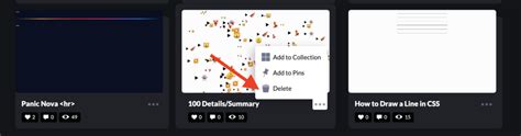 Deleting Pens Codepen