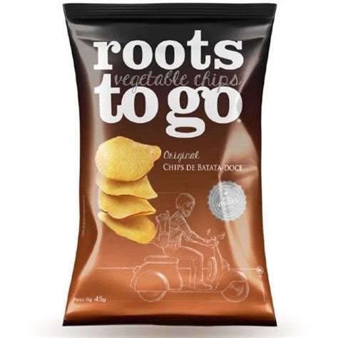 Roots To Go Chips De Batatas Doces 45g Home Tester Club