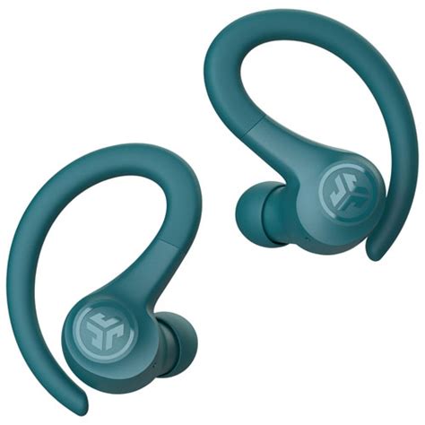Jlab Goair Sport In Ear True Wireless Earbuds Teal Best Buy Canada