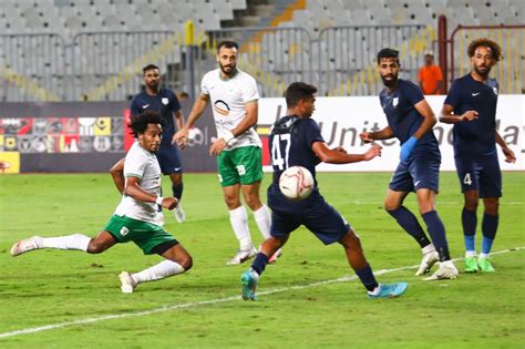 مروان حمدي يفوز بلقب أفضل لاعب بـ مباراة المصري وإنبي صور
