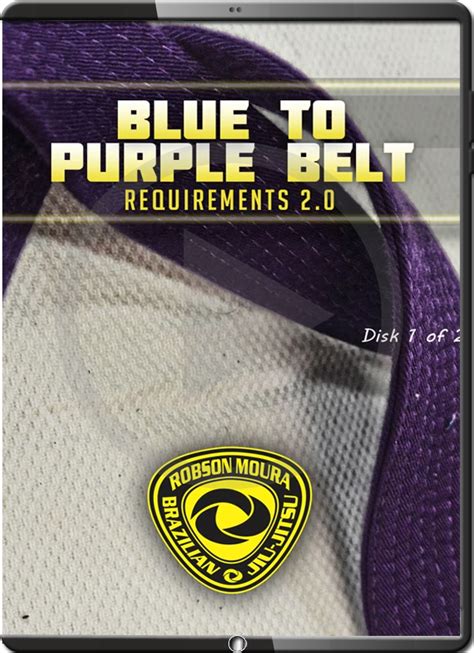 Robson Moura Jiu Jitsu Requerements Series 20 Blue To Puple Belt