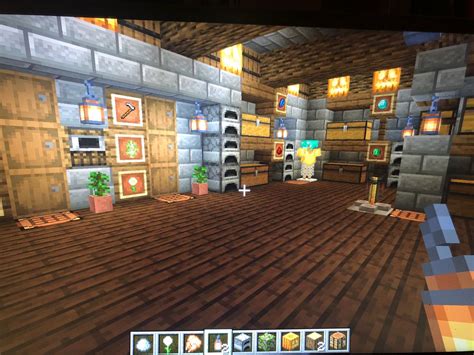 Salle Des Coffres 2 Construction Minecraft Plan Maison Minecraft
