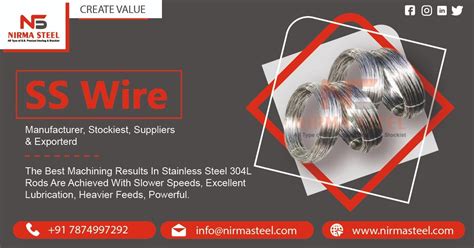 Ss Wires Supplier In Ahmedabad Gujarat India Nirma Steel