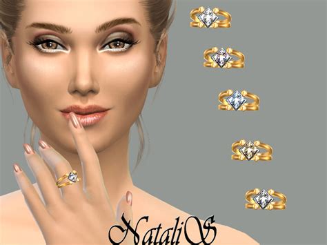Gemstone Jewelry Sets The Sims 4 P12 Sims4 Clove Share Asia Tổng