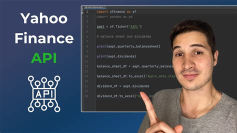 how to use the yahoo finance api in python and excel youtube