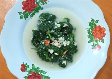 Resep Bobor Bayam Simple Oleh Galuhkts Cookpad
