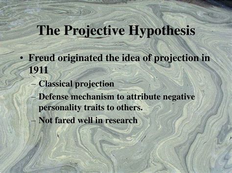 Ppt Projective Tests Powerpoint Presentation Free Download Id228718