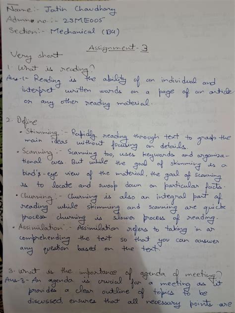 soft skill assignment 3 pdf