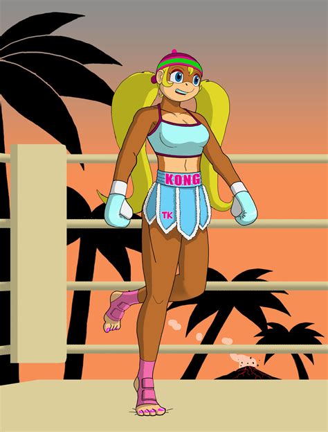 Tiny Kong Kickboxer By Mgckfight On Deviantart