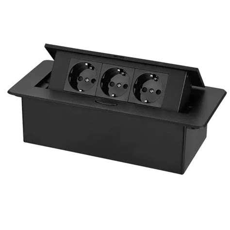 Table Desktop Pop Pp Power Socket Superior Quality Conference Table Connectivity Box Floor