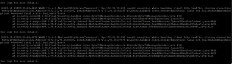 Elast Agent Error Received Fatal Alert Badcertificate Scmgalaxy