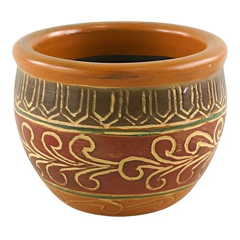 Indoor Traditional Thai Clay Planter Medium