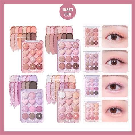 แท้ พร้อมส่ง💗 Colorgram Pin Point Eyeshadow Palette Shopee Thailand