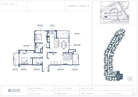 Creek Views Phase 2 By Azizi In Bur Dubai By Azizi Developments