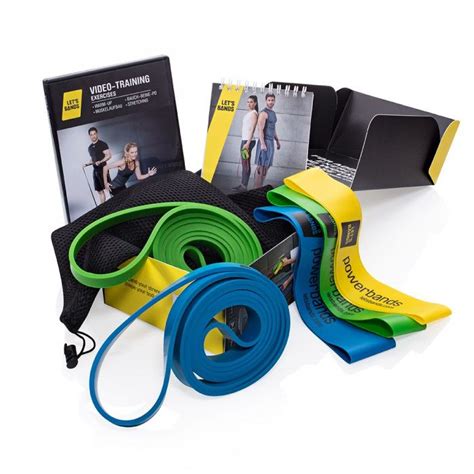 Das powerbands SET PRO ist das ultimative Trainingstool: Neben drei ...