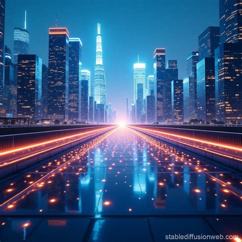 Future City Stable Diffusion Online