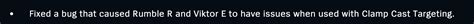 Fixed A Bug With Clamp Cast Targeting On Viktor E What Was The