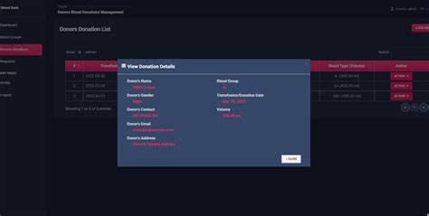 Blood Bank Management System In Python Using Django Free Source Code