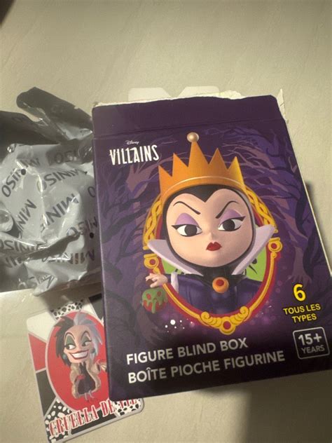 Miniso Disney Villains Blind Box Hobbies And Toys Toys And Games On Carousell