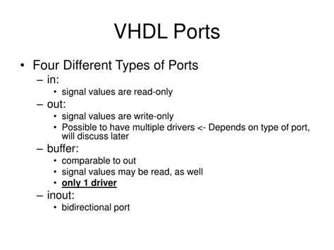 Ppt Vhdl And Synthesis Review Powerpoint Presentation Free Download