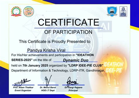 Innovation Ideathon2025 Teamwork Creativesolutions Ldrpitr