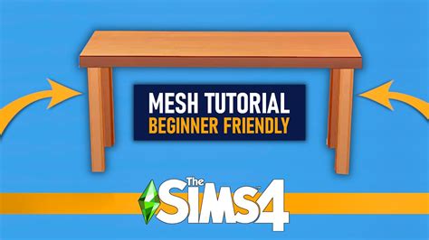 FULL Mesh Tutorial Beginner Friendly Custom Content CC Tutorial The Sims YouTube