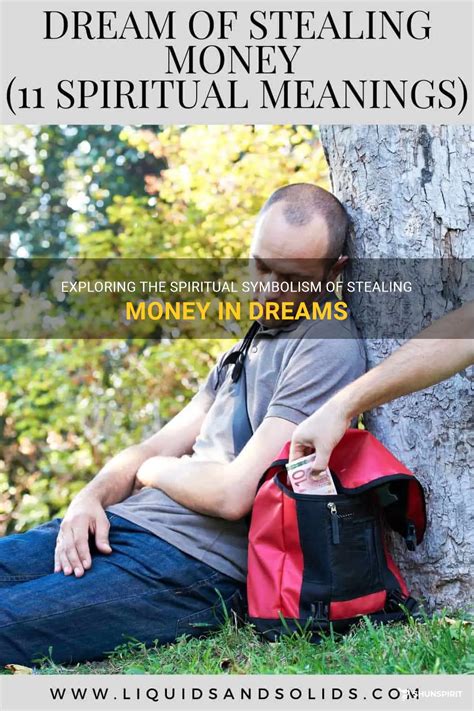 Exploring The Spiritual Symbolism Of Stealing Money In Dreams Shunspirit