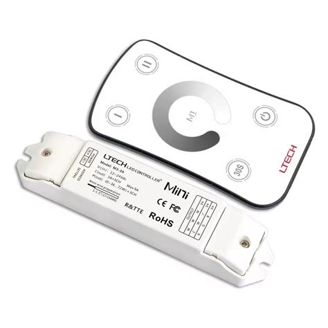 L Tech Led Mini Rf Dim M1 M3 3a Touch Remote Controller Dimmer Recei