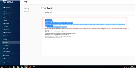 Update To RELEASE 2021 08 05T22 01 19Z Not Login Issue 12964 Minio