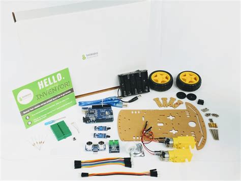 Barnabas Rover Arduino Compatible 2wd Dc Motor Car Kit Ages 11