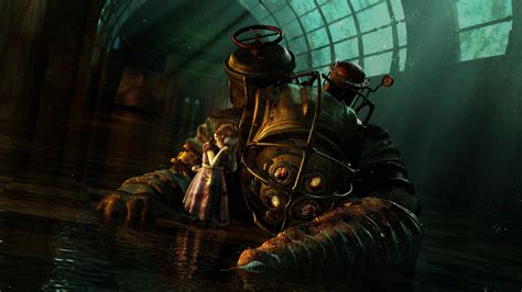 Bioshock Big Daddy Wallpaper Wallpapersafari