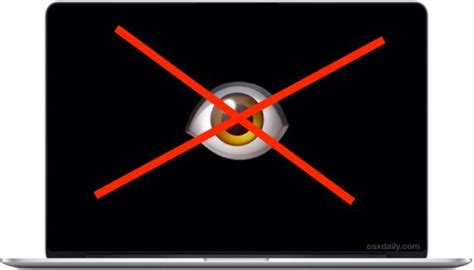 How To Disable Webcam FaceTime Camera On Mac Completely
