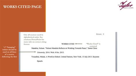 MLA Paper Format PPT