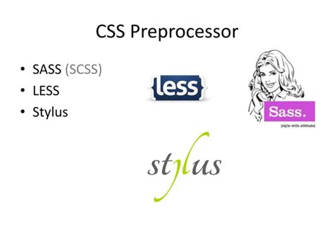 css frameworks ppt